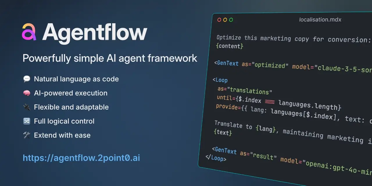 Agentflow ⋮ Agentflow